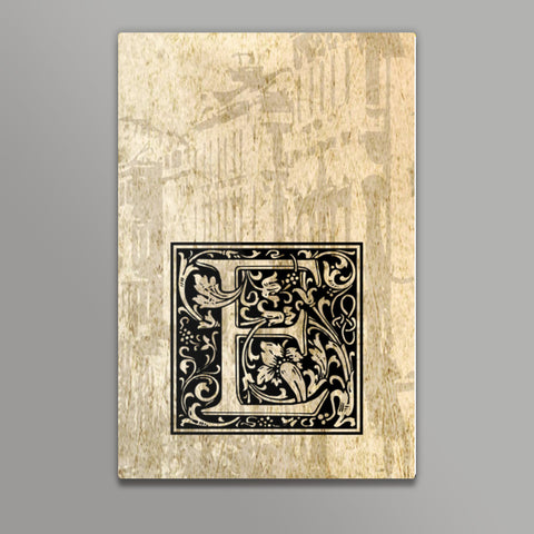 Ornate E Wall Art| Buy High-Quality Posters and Framed Posters Online ...