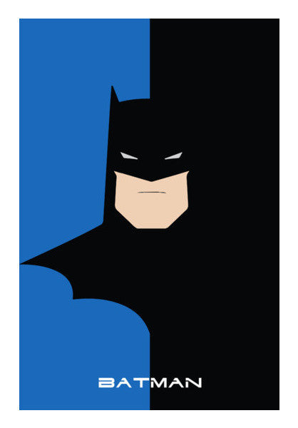Batman Minimal Art PosterGully Specials| Buy High-Quality Posters and ...