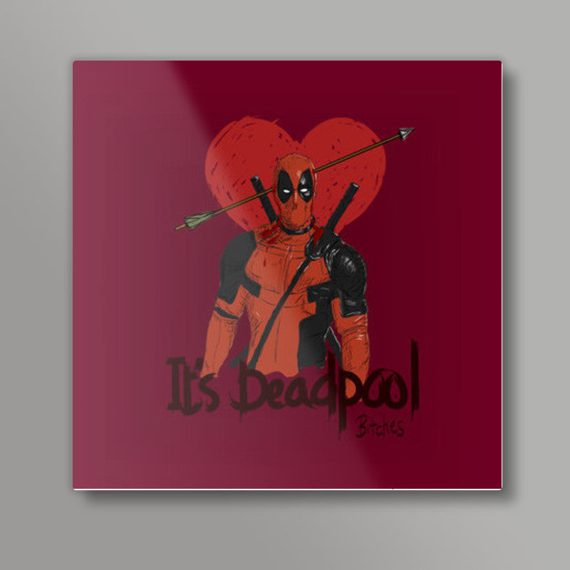 Deadpool Square Art Prints| Buy High-Quality Posters and Framed Posters ...