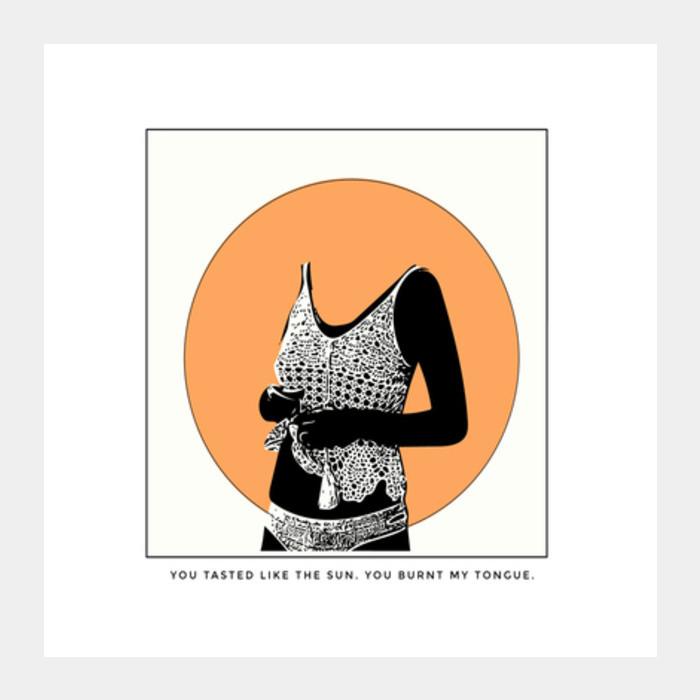 Blemishes. Square Art Prints PosterGully Specials