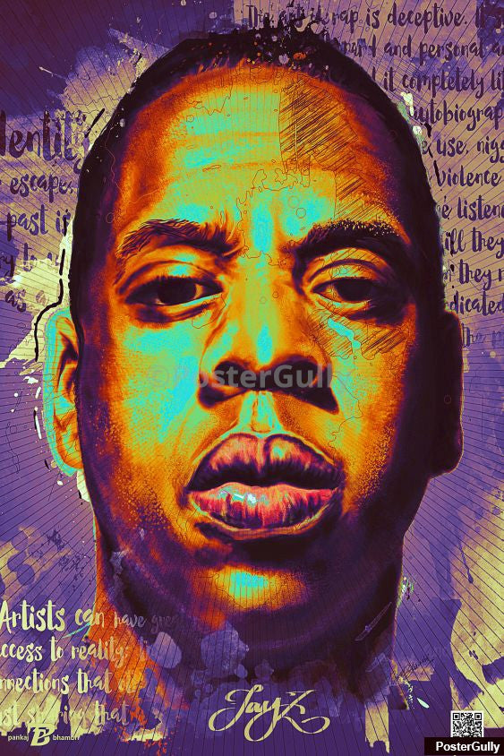 HOME FURNITURE AND FURNISHINGS | Jay Z Decoded Artwork | Artist: Pankaj ...