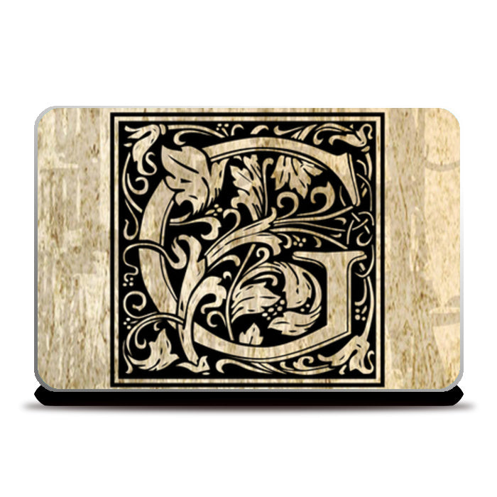 Ornate G Laptop Skins| Buy High-Quality Posters and Framed Posters ...