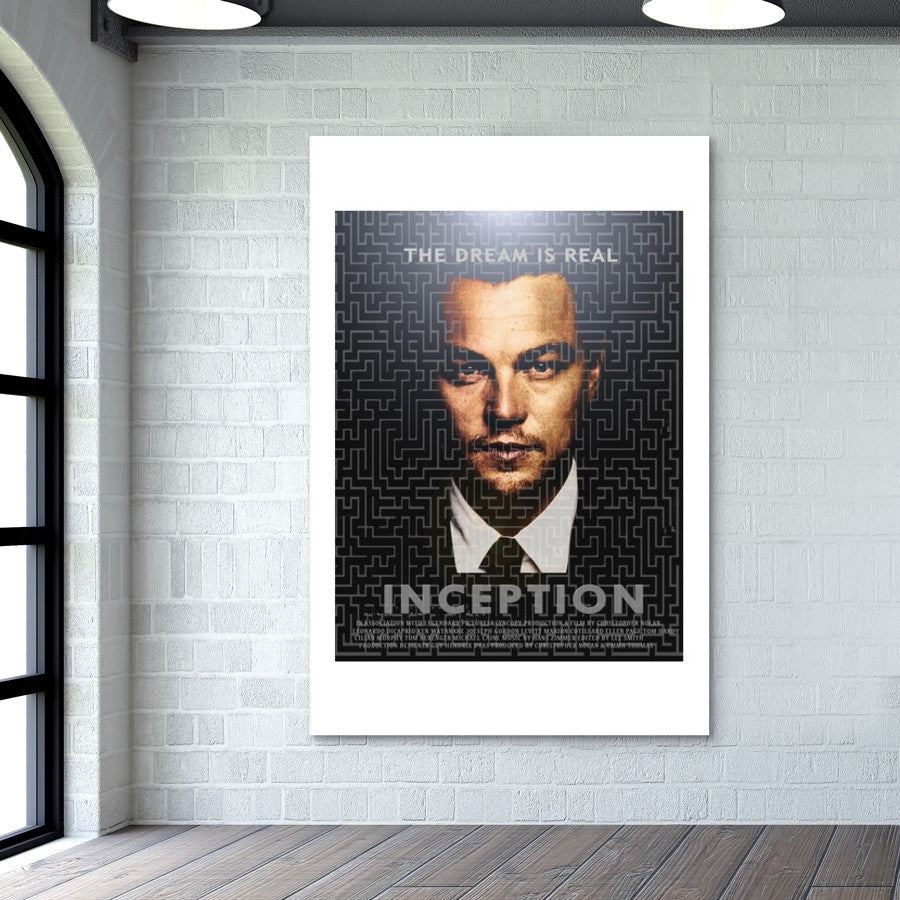 Inception Movie Poster Wall Art| Buy High-Quality Posters and Framed ...