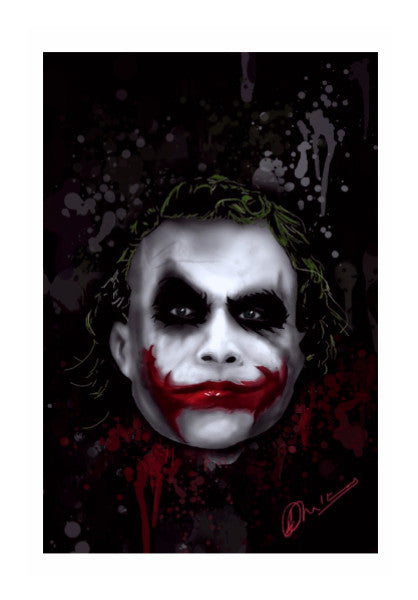 Joker Wall Art | Loco Lobo – PosterGully