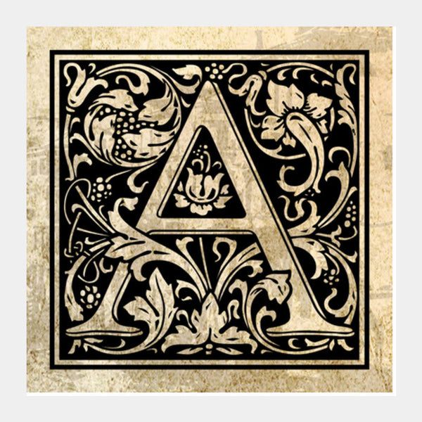 Ornate A Square Art Prints – PosterGully