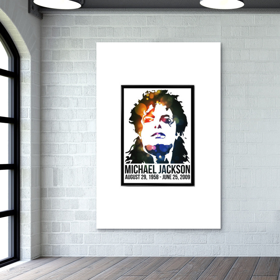 Michael Jackson Graphic posters Wall Art| Buy High-Quality Posters and ...