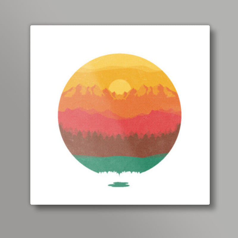 Layers of Nature Square Art Prints| Buy High-Quality Posters and Framed ...