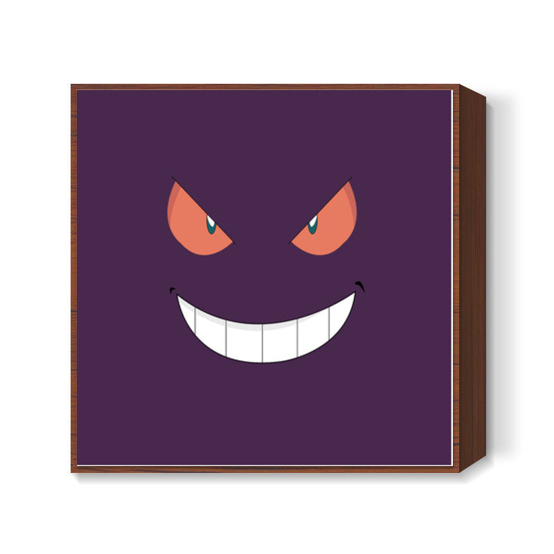 Gengar Pokemon Square Art Prints| Buy High-Quality Posters and Framed ...