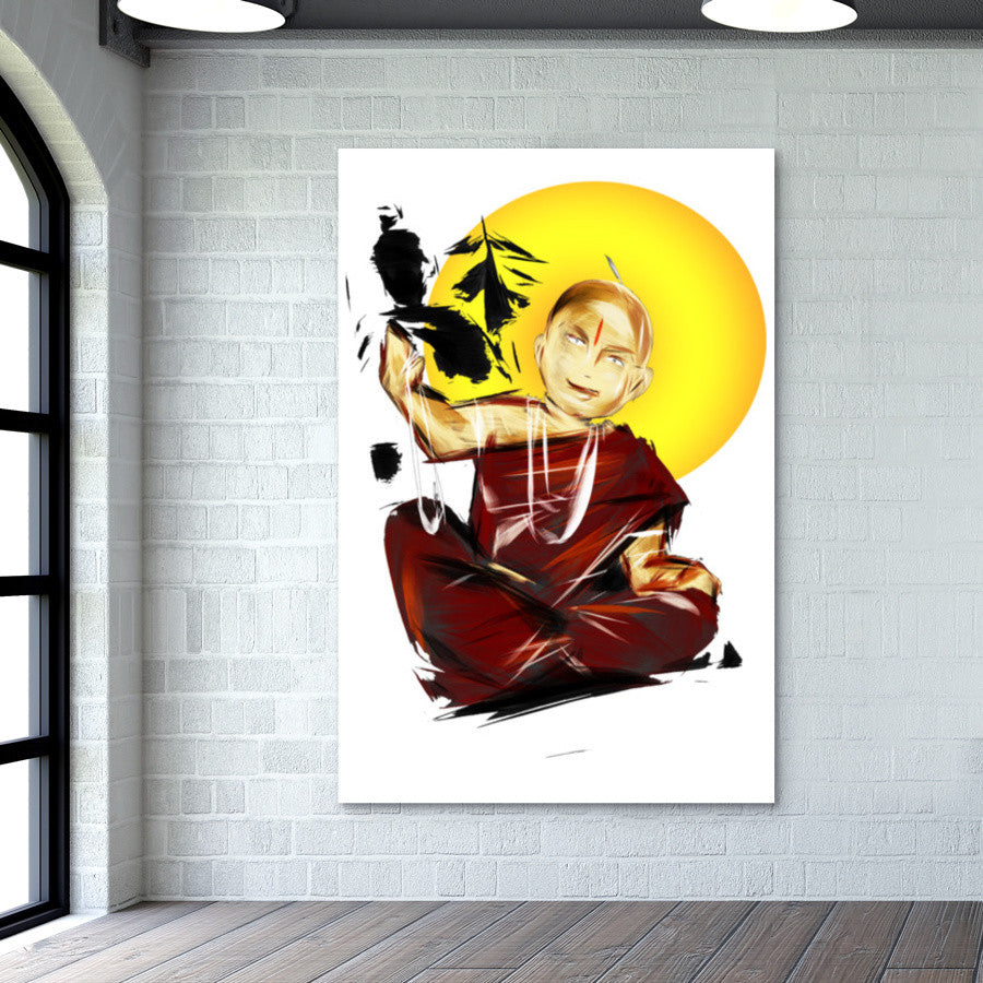 lama boy Wall Art| Buy High-Quality Posters and Framed Posters Online ...