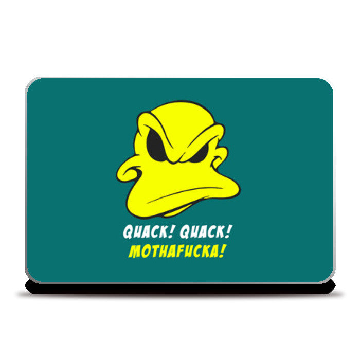 Quack Quack Laptop Skins| Buy High-Quality Posters and Framed Posters ...
