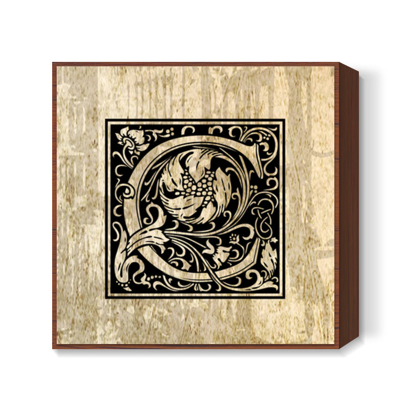 Ornate C Square Art Prints| Buy High-Quality Posters and Framed Posters ...