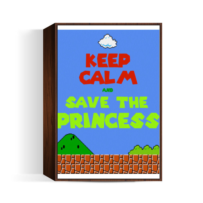 Super Mario Poster Wall Art| Buy High-Quality Posters and Framed ...