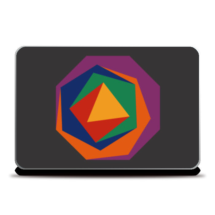 Abstract geometry polygons Laptop Skins| Buy High-Quality Posters and ...