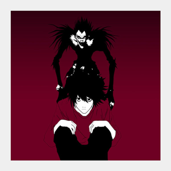 death note L Square Art Prints – PosterGully