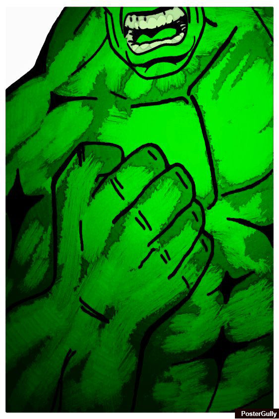 Wall Art - Modern Paintings, Kitchen Art | Hulk Wild Artwork | Artist ...