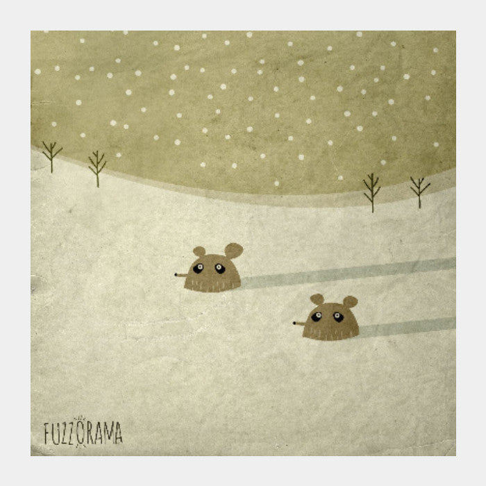 Ice Age Rats Square Art PosterGully Specials