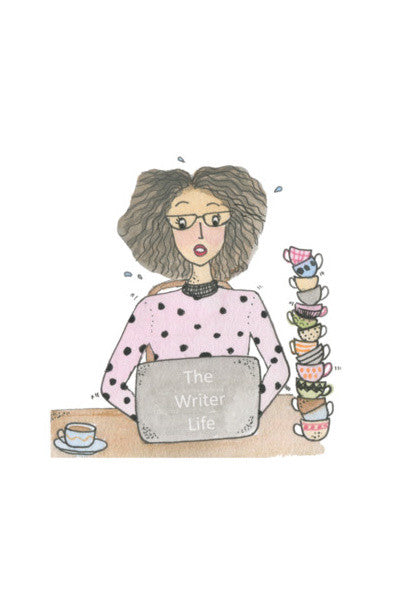 The Writer Life Wall Art – PosterGully