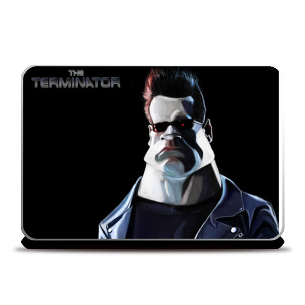The Terminator | Caricature Laptop Skins – PosterGully