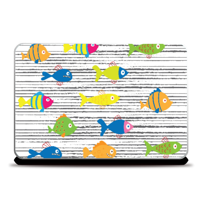 Laptop Skins & Decals | Something Fish Laptop Skin | Svayamkriti ...