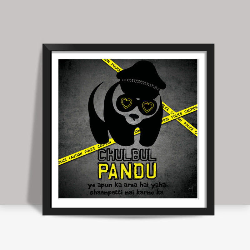 Chulbul Pandu Square Art Prints| Buy High-Quality Posters and Framed ...