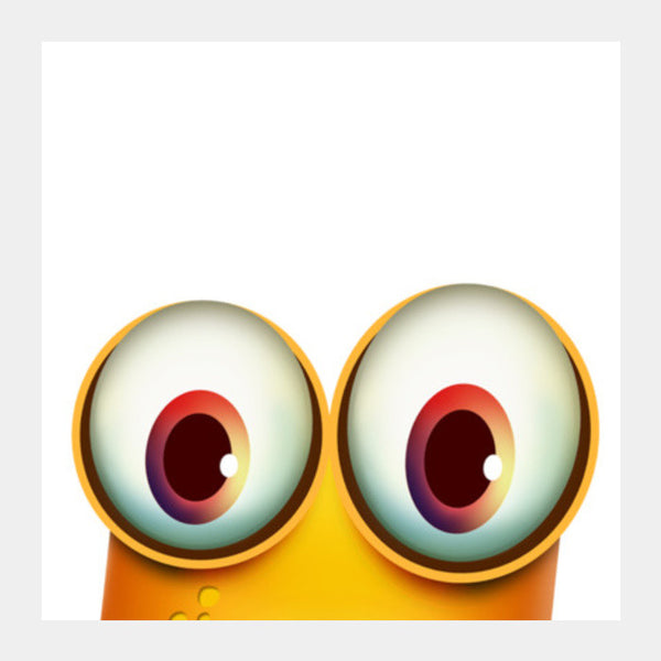 Big Eye Monster Square Art Prints – PosterGully