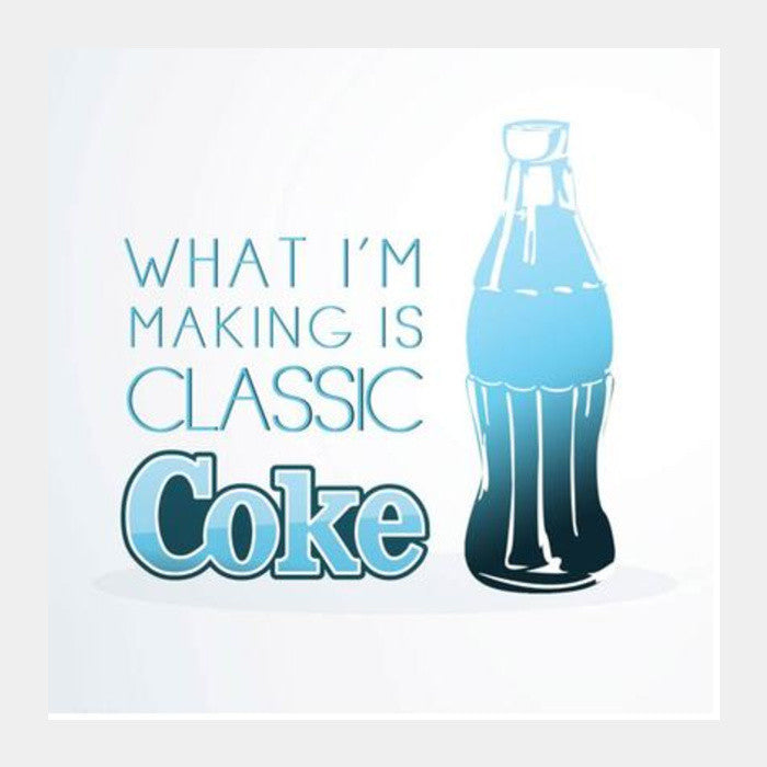 Classic Coke - Breaking Bad Square Art Prints PosterGully Specials