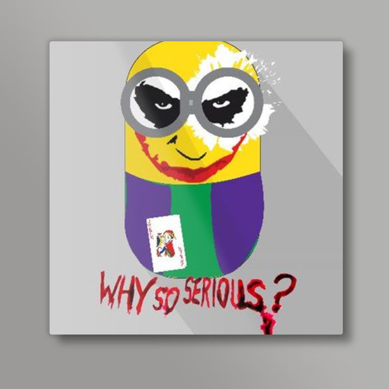Joker Minion Square Art| Buy High-Quality Posters and Framed Posters ...