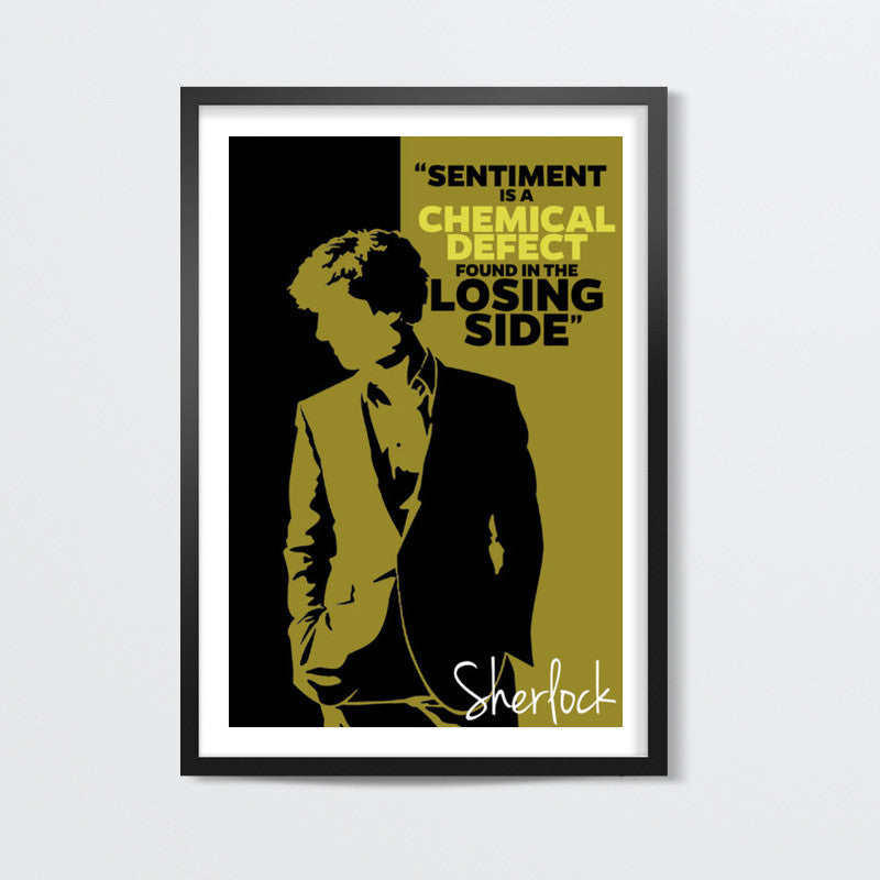 SHERLOCK | Sentiment Quote Wall Art| Buy High-Quality Posters and ...