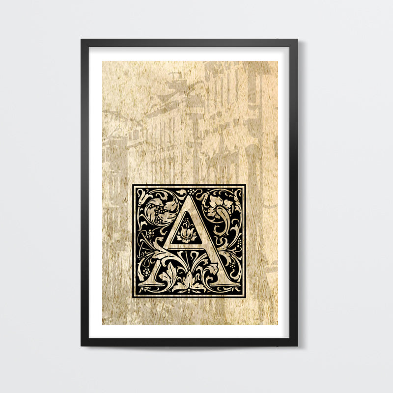 Ornate A Wall Art| Buy High-Quality Posters and Framed Posters Online ...