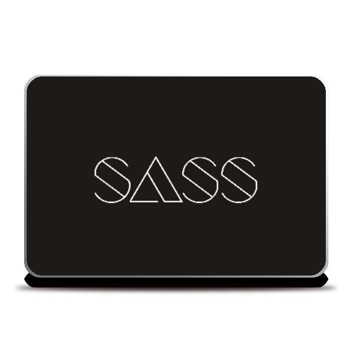 Sass Laptop Skin | Dhwani Mankad| Buy High-Quality Posters and Framed ...