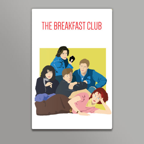 Breakfast Club Minimalist Poster