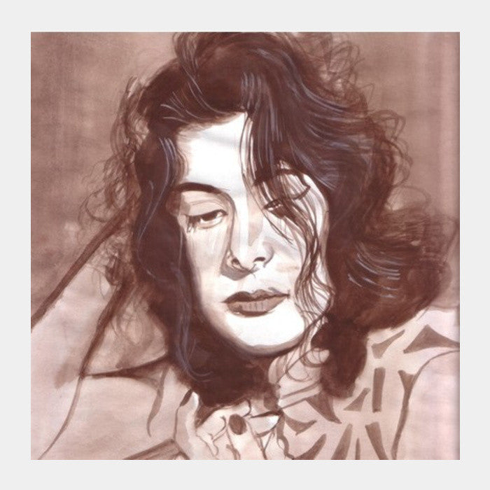 Nargis Was A Wonderful Actor Square Art Prints PosterGully Specials