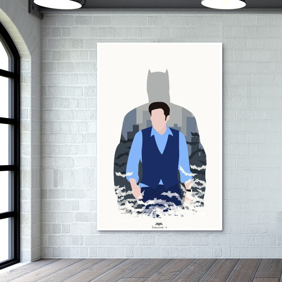 Batman: Dawn of Justice Wall Art | Credits: Mario Chambers| Buy High ...