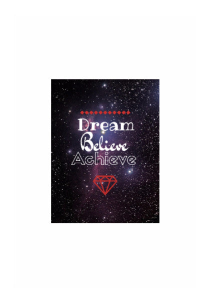 Dream Believe Achieve| Buy High-Quality Posters and Framed Posters ...