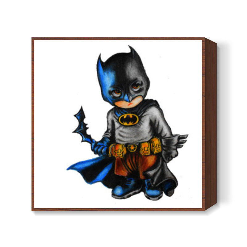 Baby Batman Square Art| Buy High-Quality Posters and Framed Posters ...