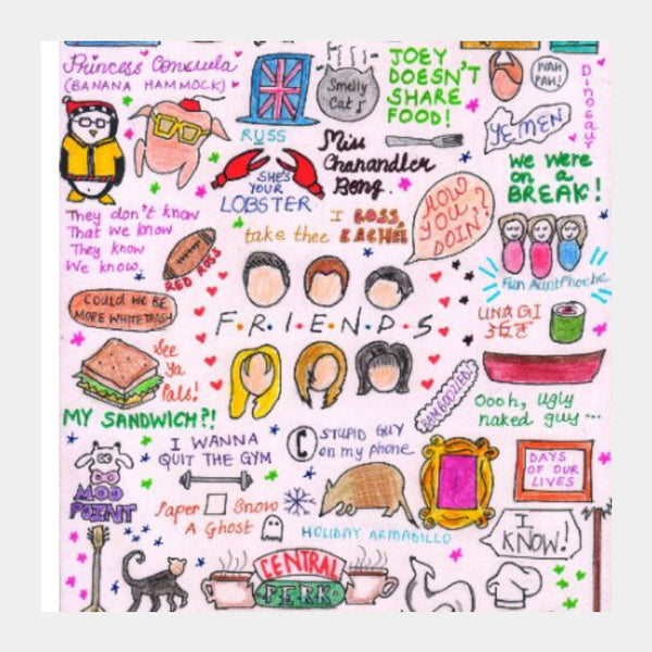 FRIENDS Doodle – PosterGully