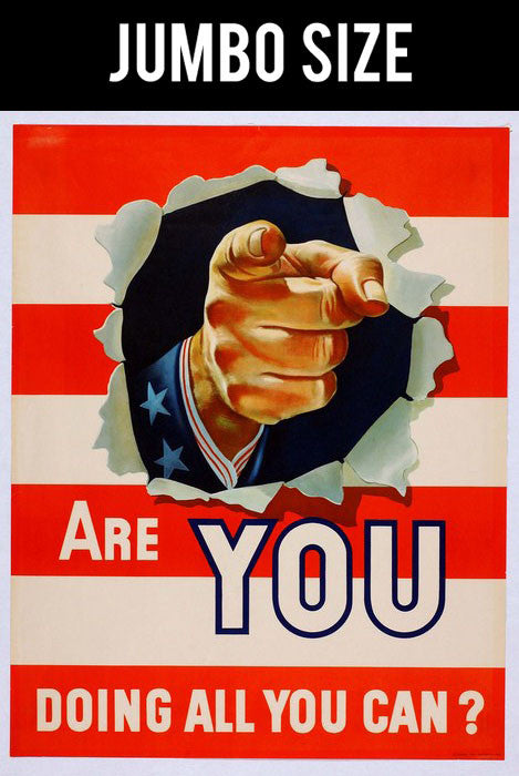 Are you doing all you can? | Jumbo Poster| Buy High-Quality Posters and ...