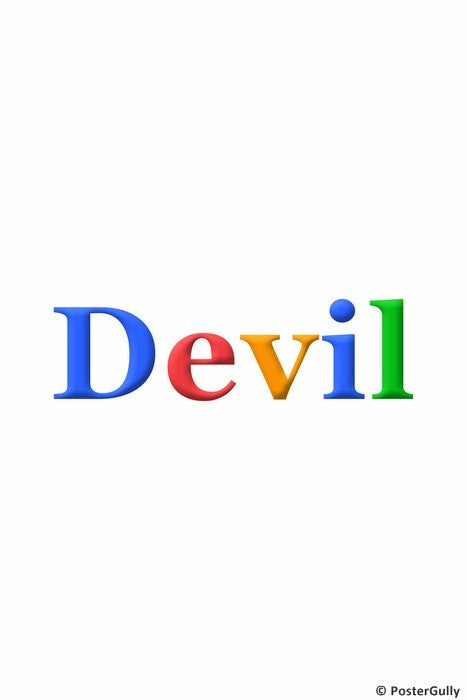 Devil Humour| Buy High-Quality Posters and Framed Posters Online - All ...