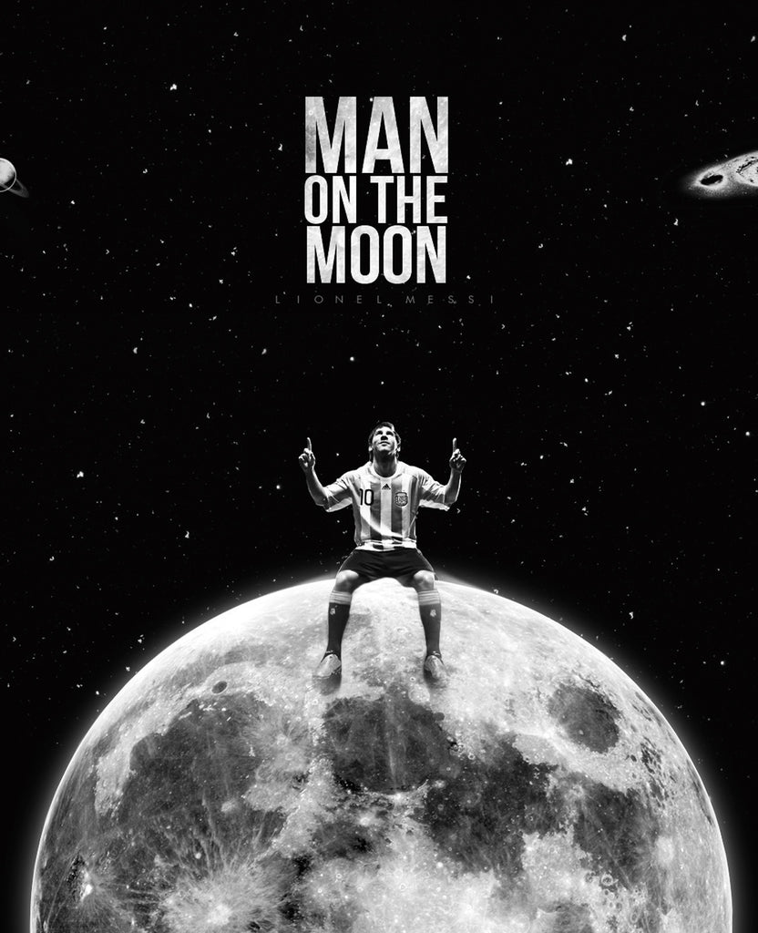 Lionel Messi Minimal Art| Buy High-Quality Posters and Framed Posters ...