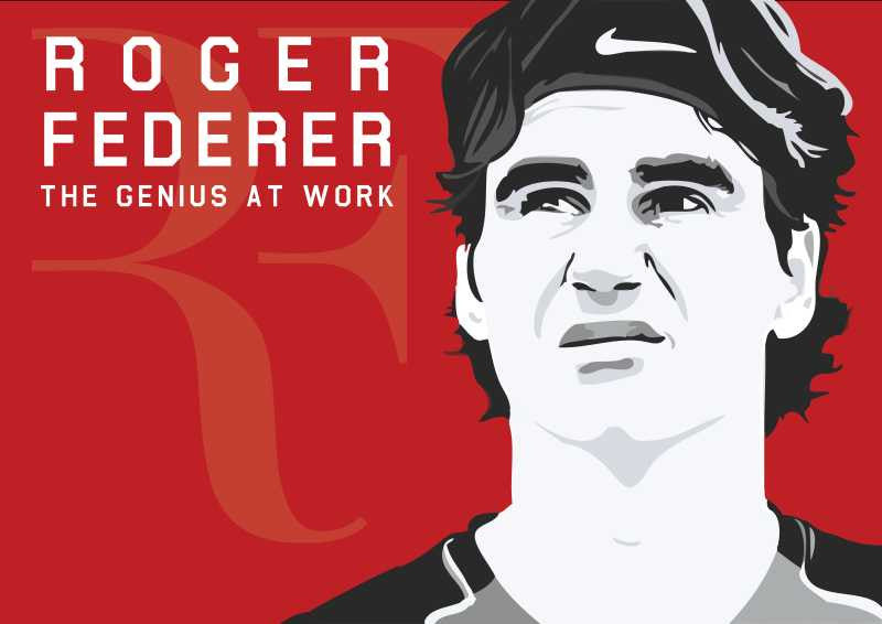 Roger Federer Artwork| Buy High-Quality Posters and Framed Posters ...