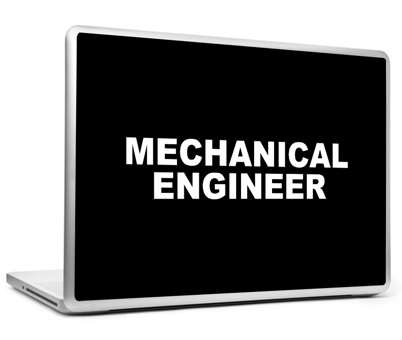 Mechanical Engineer Laptop Skin| Buy High-Quality Posters and Framed ...