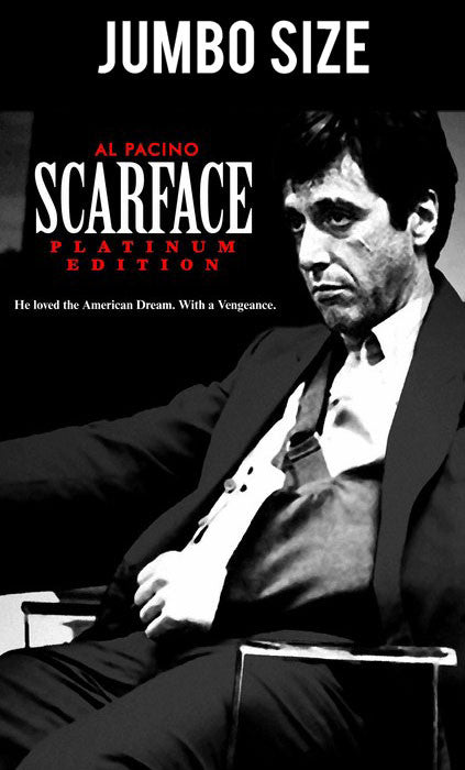 Scarface | He loved the American Dream | Jumbo Poster| Buy High-Quality ...
