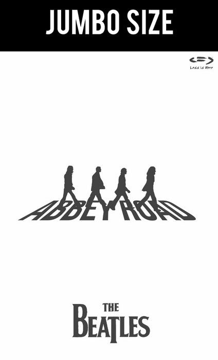 The Beatles | Abbey Road Minimal Art | Jumbo Poster| Buy High-Quality ...