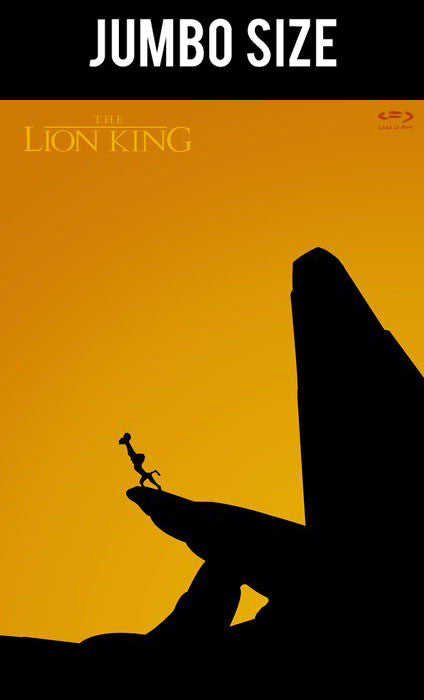 The Lion King | Minimal Art | Jumbo Poster| Buy High-Quality Posters ...
