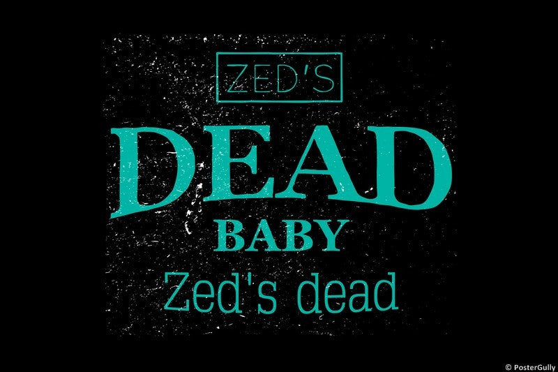 Zeds Dead Pulp Fiction| Buy High-Quality Posters and Framed Posters ...