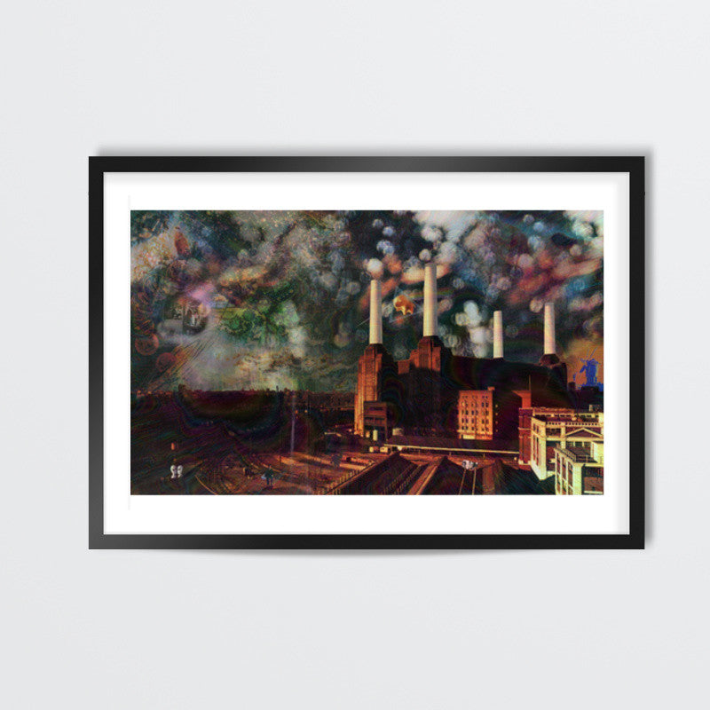 Pink Floyd Albums Collage Wall Art| Buy High-Quality Posters and Framed ...