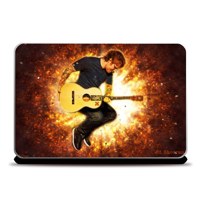 Ed Sheeran Fire Laptop Skins| Buy High-Quality Posters and Framed ...