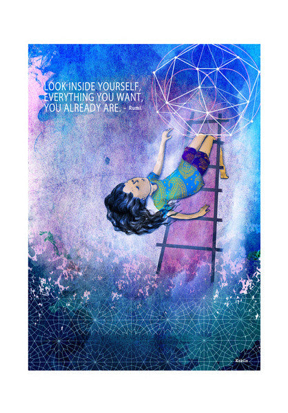 Look Inside Wall Art – PosterGully