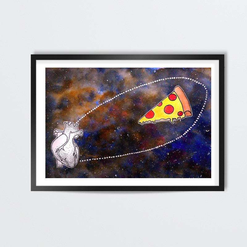 Pizza is bae Wall Art| Buy High-Quality Posters and Framed Posters ...