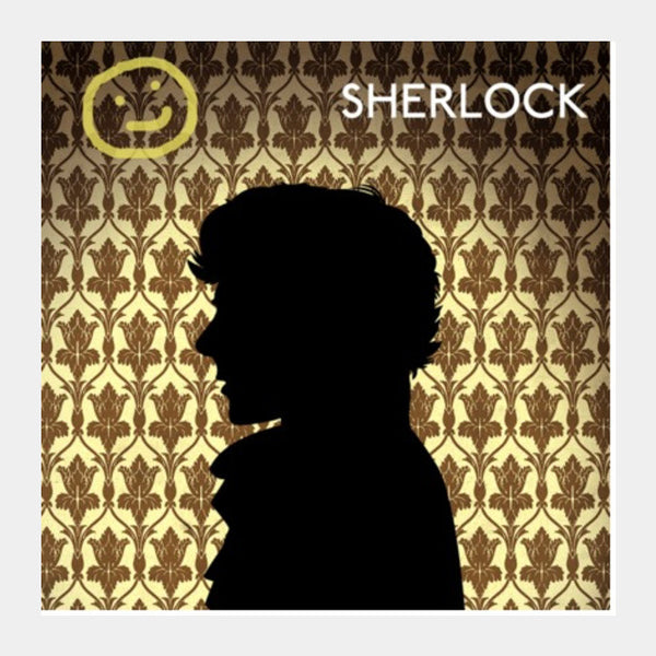 Sherlock Square Art Print – PosterGully